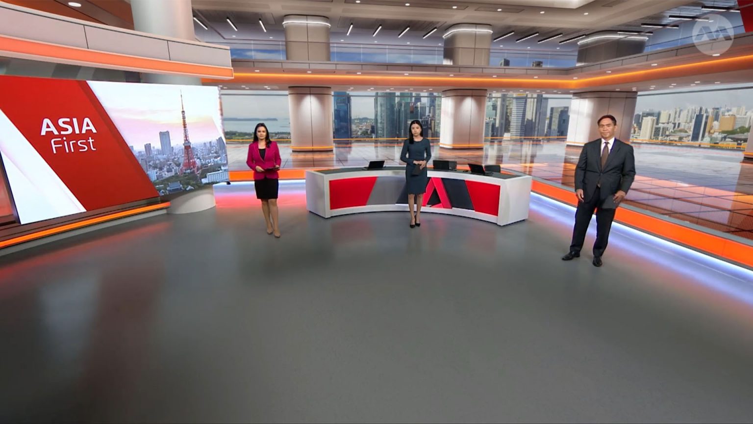 Virtual Set for CNA’s Asia First - Lightwell Blog